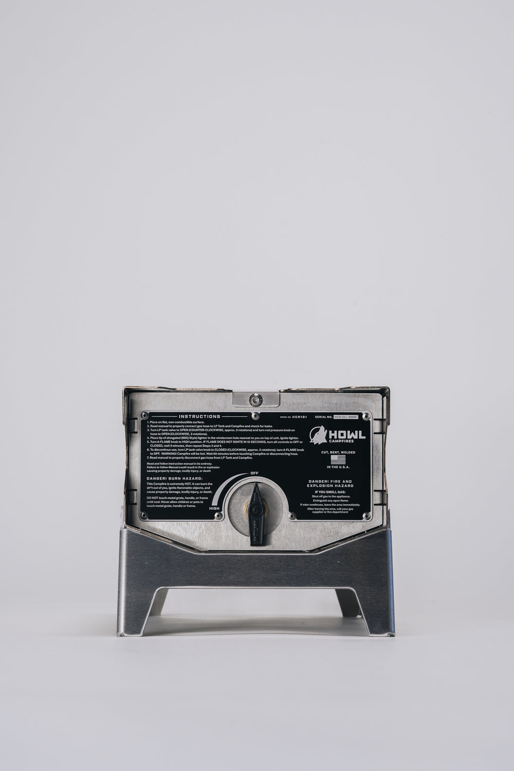 The Howl R1 | Portable Propane Fire Pit