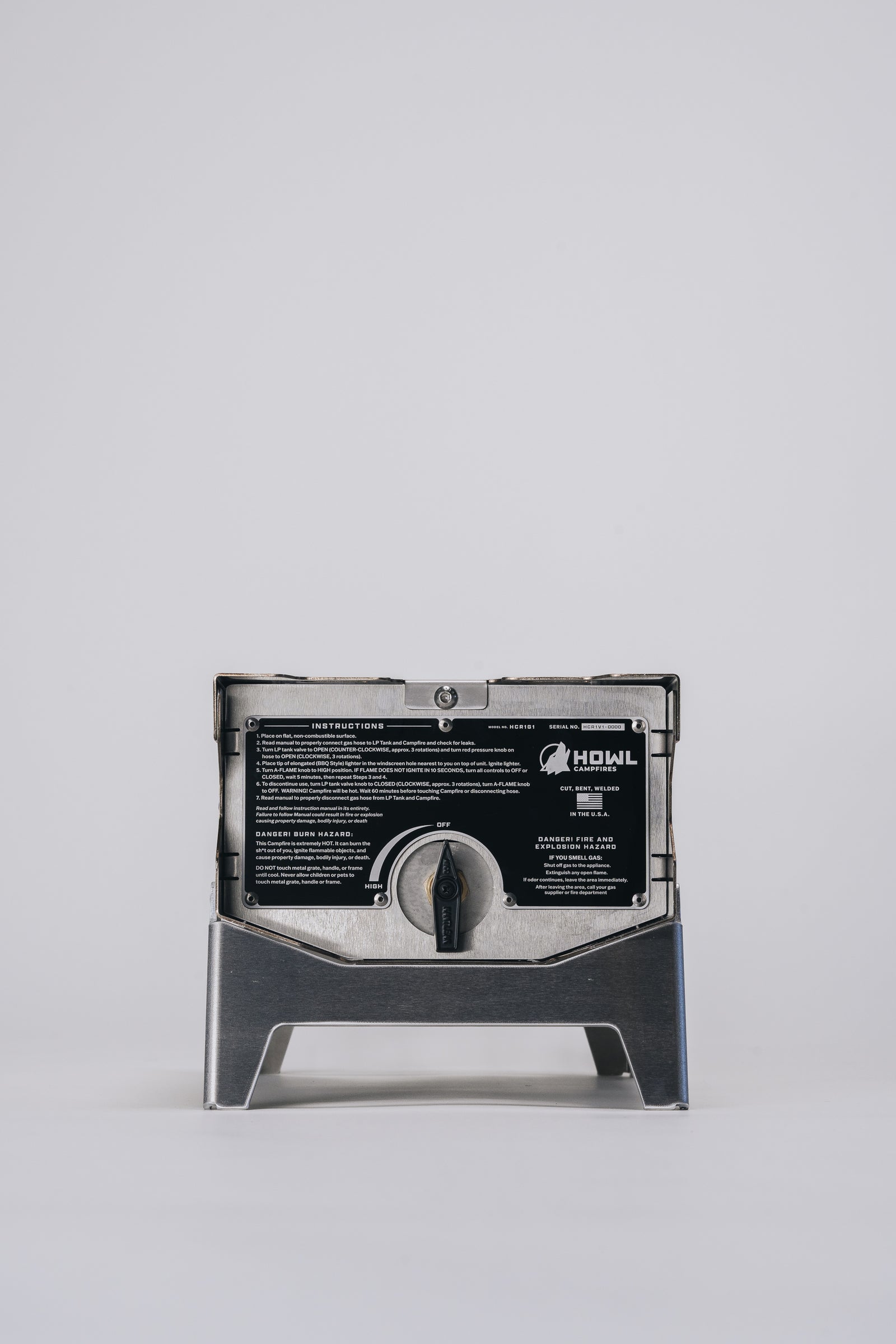 The Howl R1 | Portable Propane Fire Pit