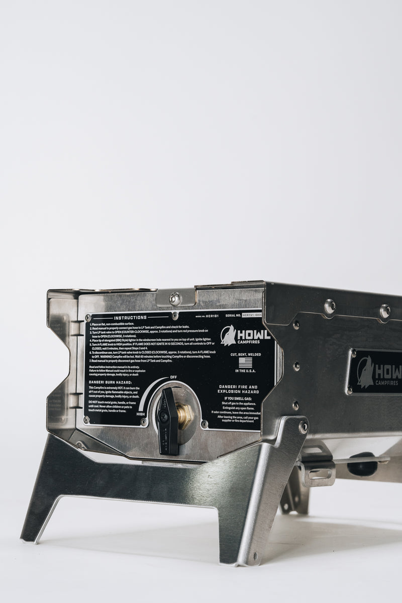 The Howl R1 | Portable Propane Fire Pit