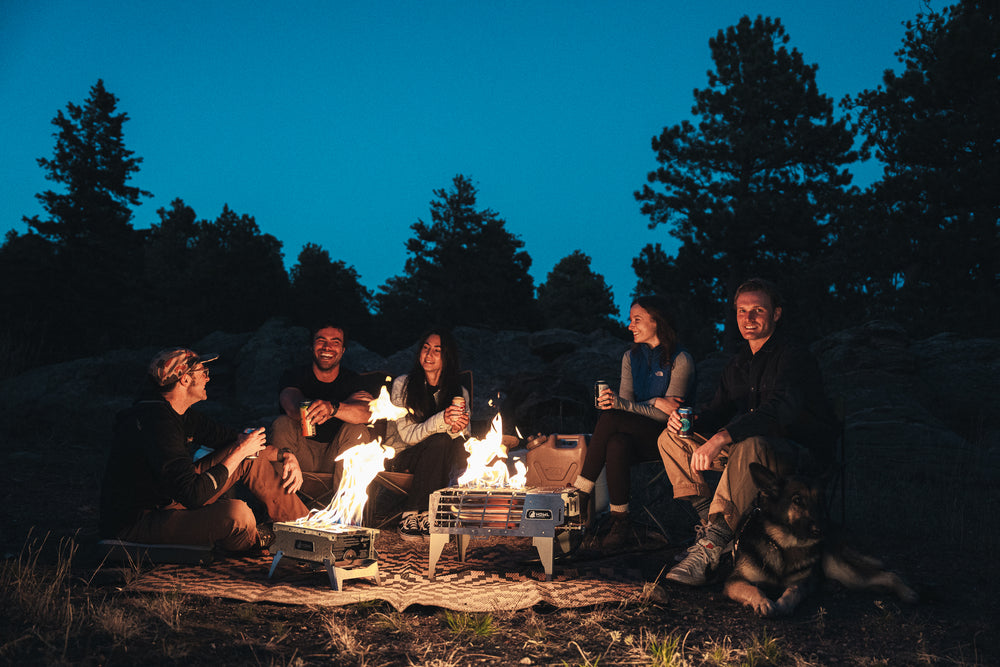 Portable Propane Fire Pit | Howl Campfires