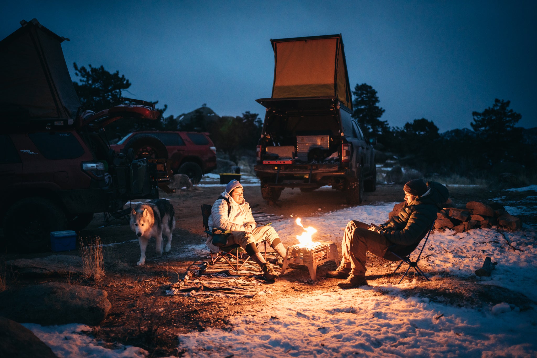 Portable Propane Fire Pit | Howl Campfires